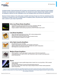 Spectrum Control — RF Microwave | RFMW